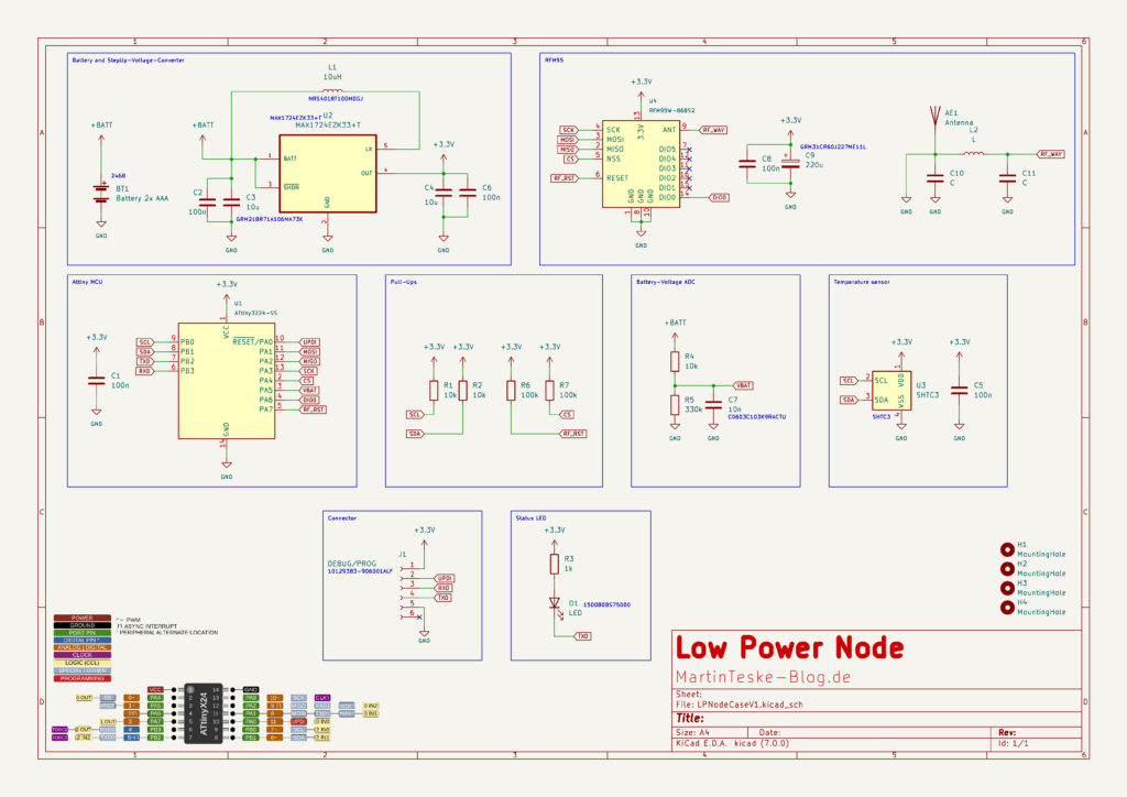 Low Power Node mit LoRa RFM95 Transceiver - Blog von Martin Teske